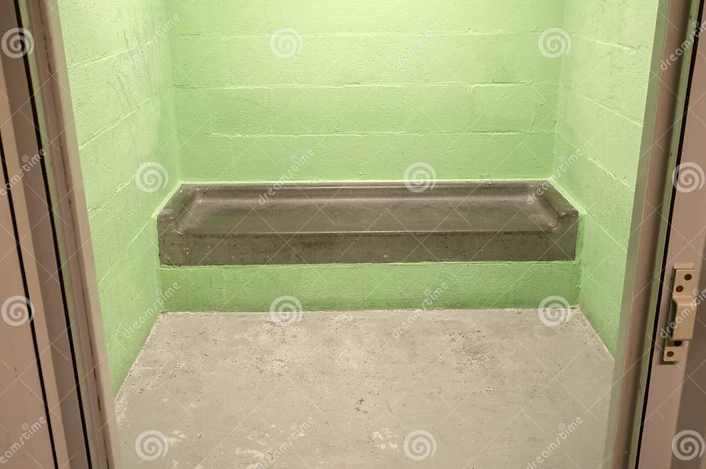 Prison Cell Inside the Former Justice Building at Amsterdam the ...