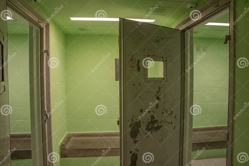 Prison Cell Inside the Former Justice Building at Amsterdam the ...