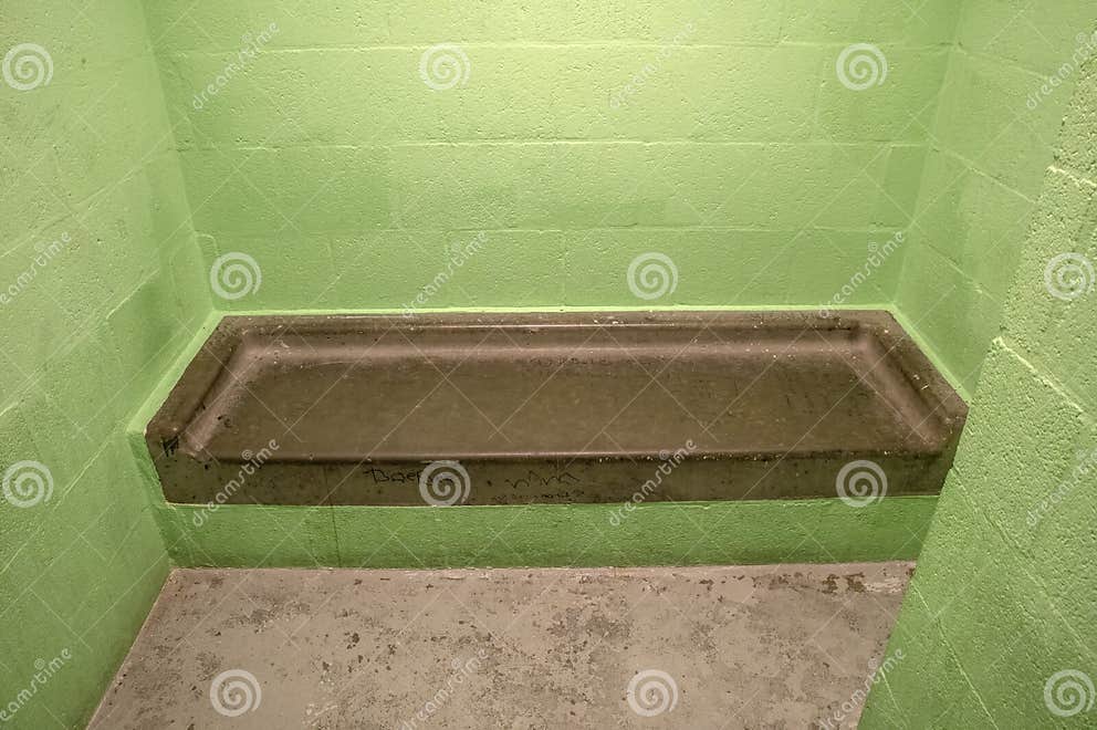 Prison Cell Inside the Former Justice Building at Amsterdam the ...
