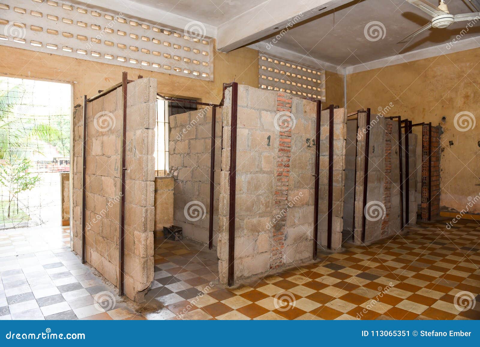 A Cell At Cambodia's Notorious Tuol Sleng S21 Secret Prison Royalty ...