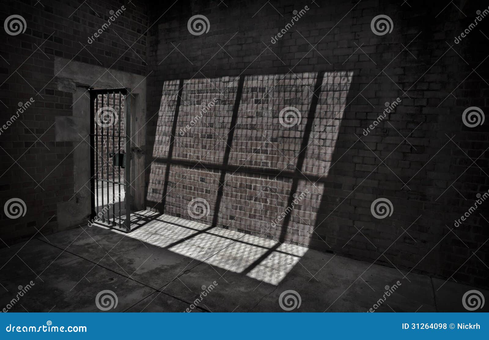 Prison Cell stock photo. Image of floor, penitentiary - 31264098