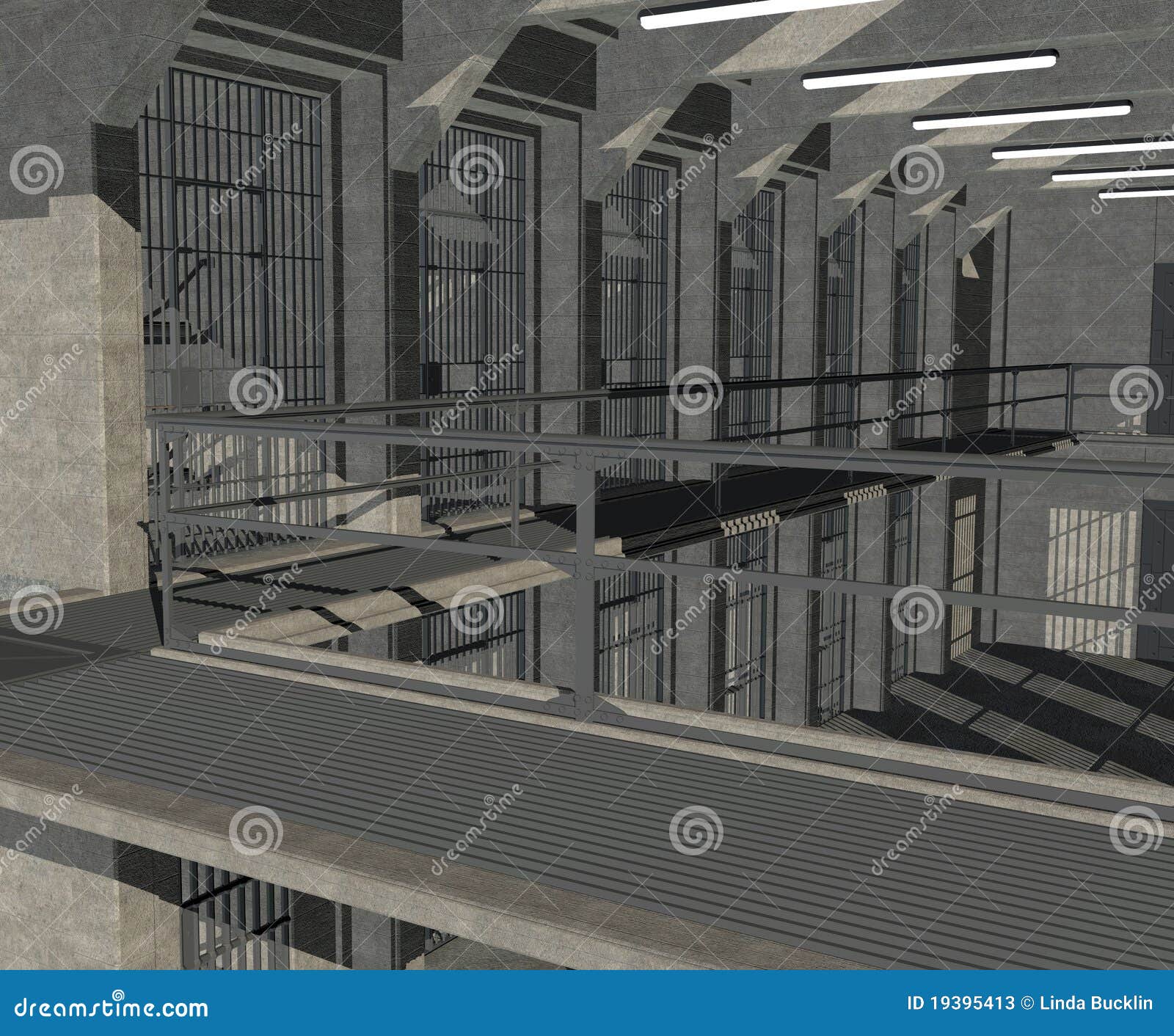 Prison Cellblock stock illustration. Illustration of drug - 19395413