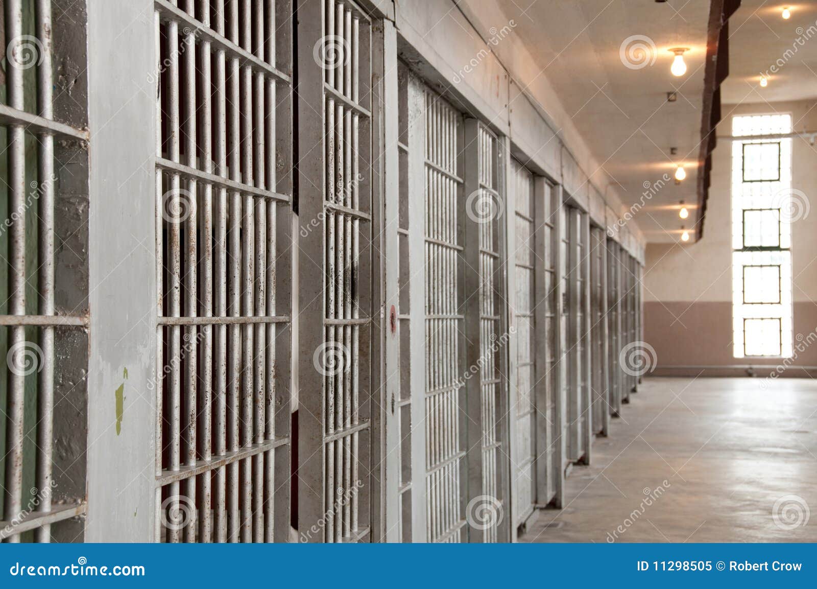 Prison Cells stock image. Image of window, building, bars - 11298505