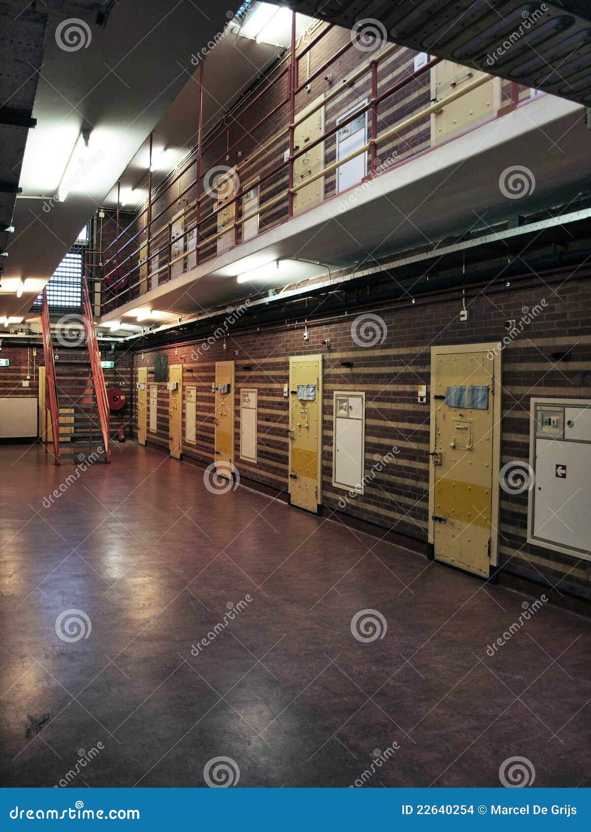 Prison cels stock photo. Image of stone, secure, metal - 22640254