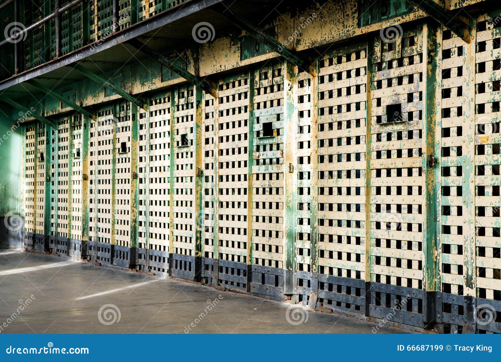 Prison closed up stock image. Image of iron, confine - 66687199