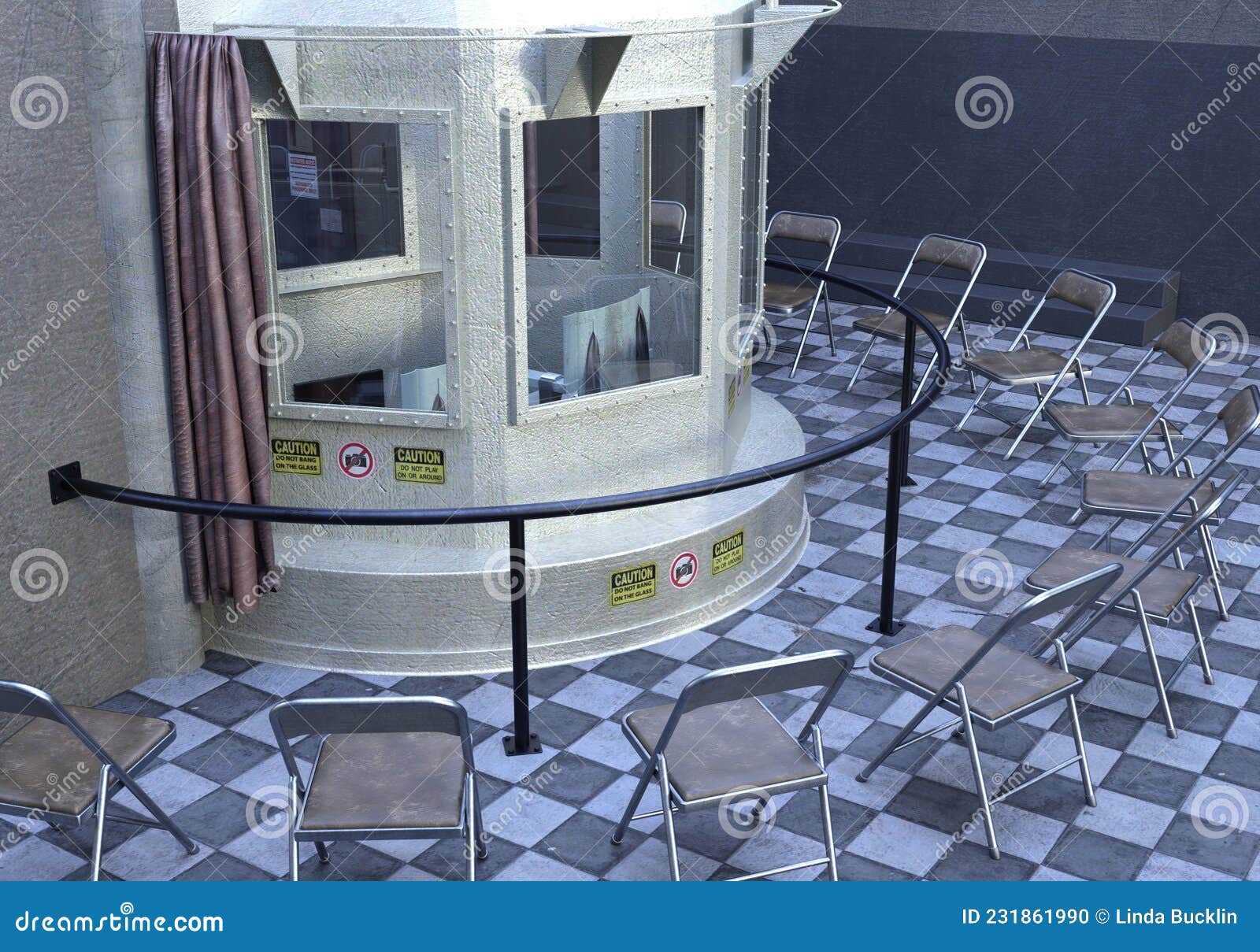 Prison Death Chamber stock illustration. Illustration of punishment ...