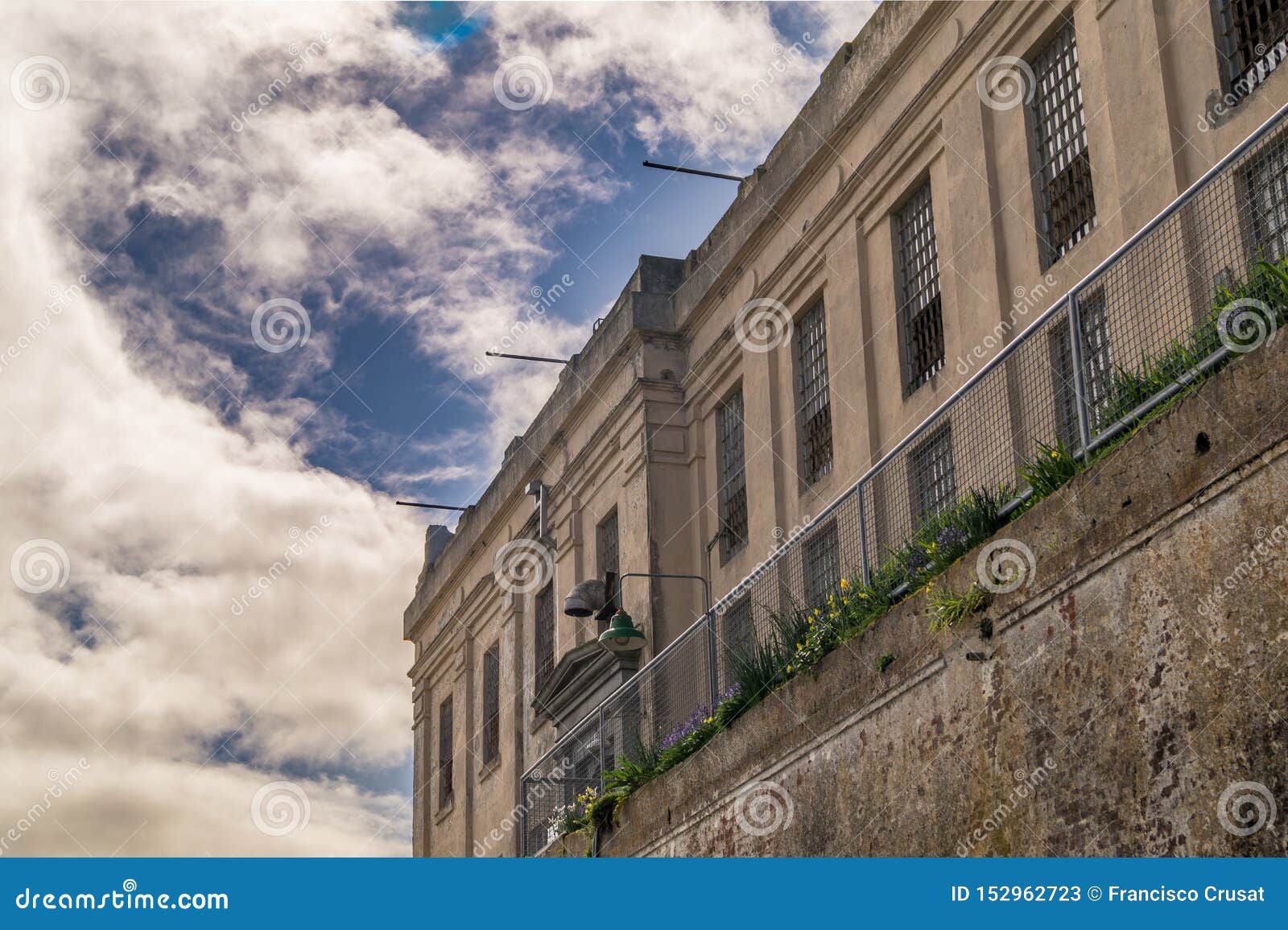 Prison, Detail of Alcatraz Island Cell House Stock Image - Image of ...