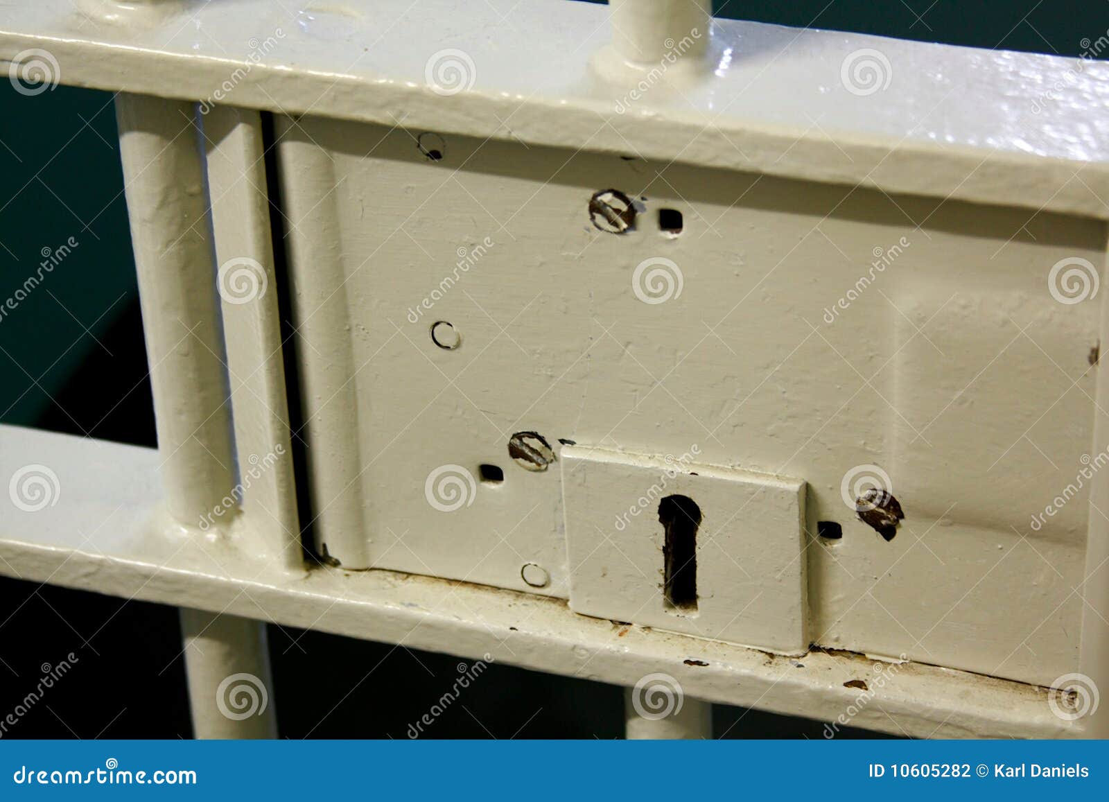 Nelson Mandela S Prison Door Lock Stock Photo - Image of wall, security ...