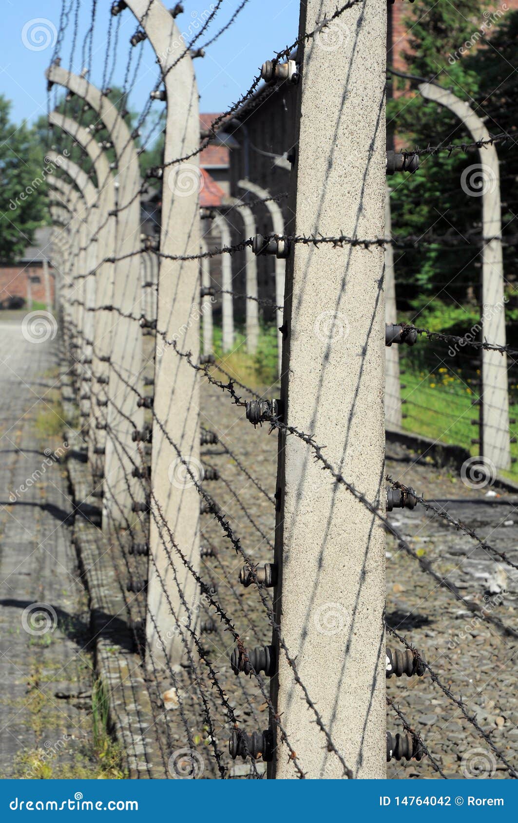 Prison fence editorial photography. Image of historic - 14764042