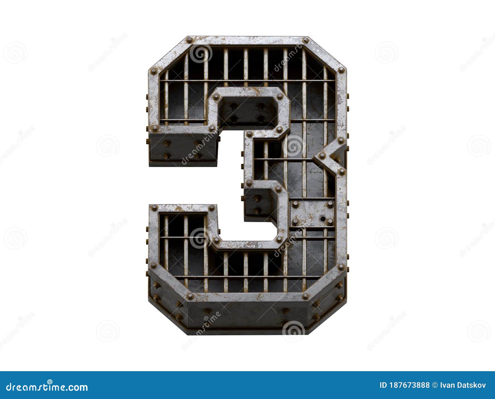 Prison font. stock illustration. Illustration of facility - 187673888