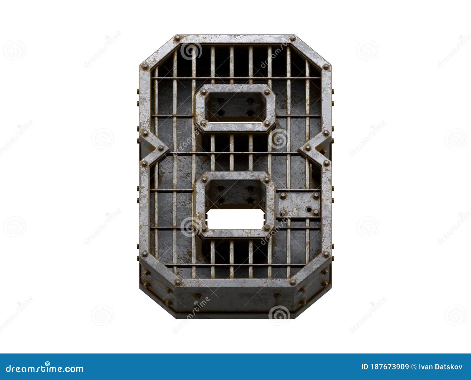 Prison Font. Stock Illustration | CartoonDealer.com #187673962