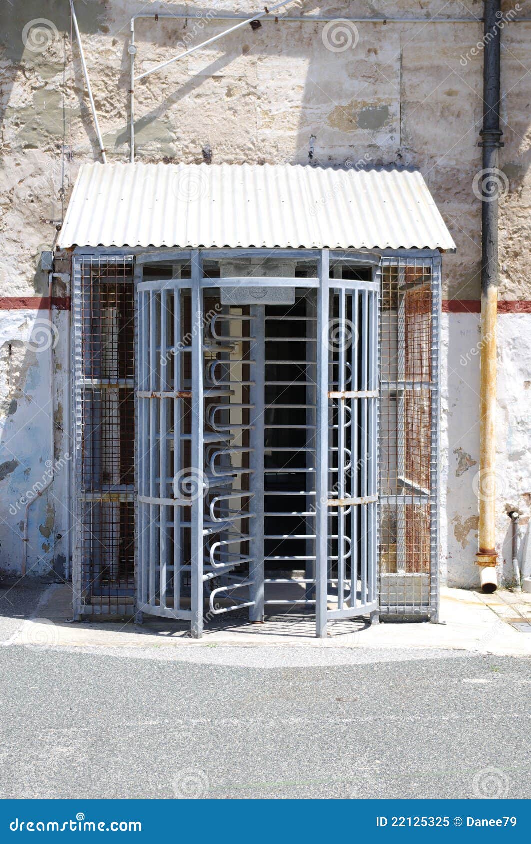 Prison gate stock image. Image of prison, bars, lock - 22125325