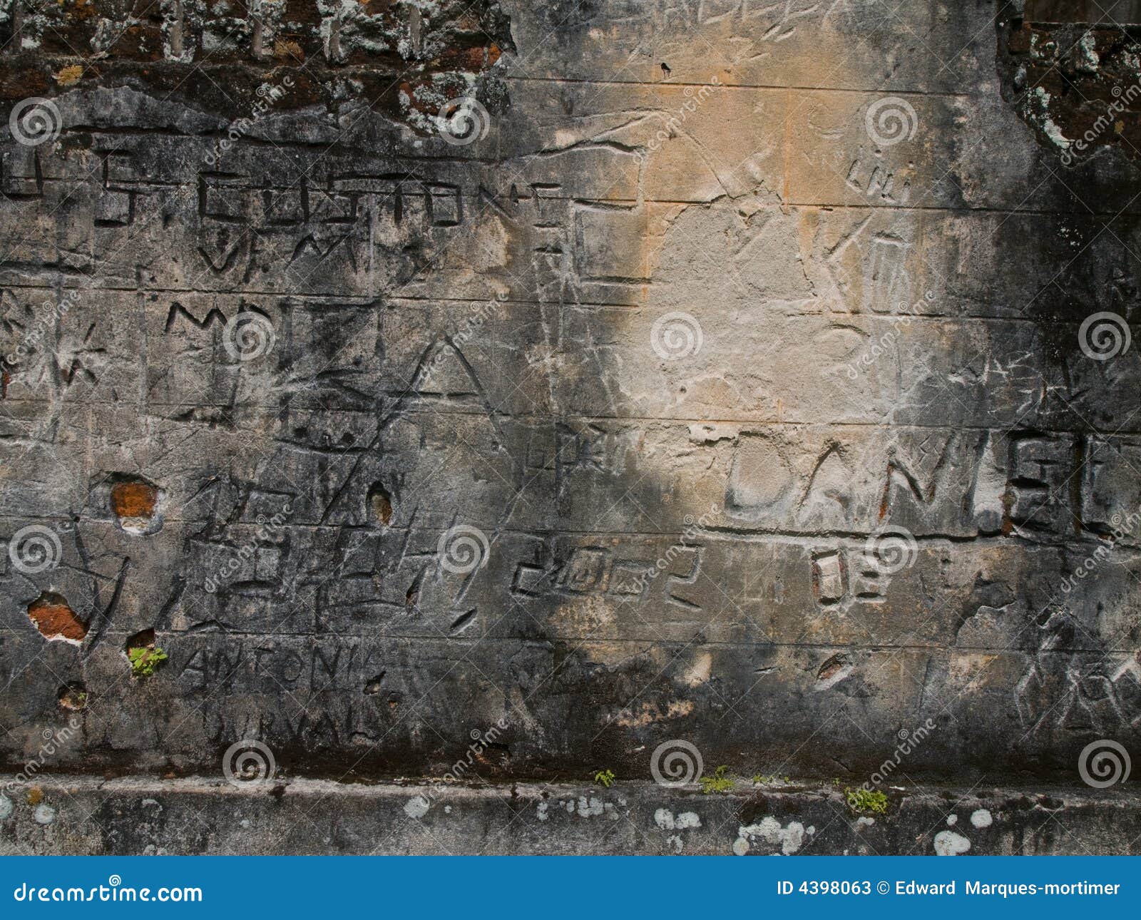 Prison Graffiti, Brazil. stock image. Image of brazil - 4398063