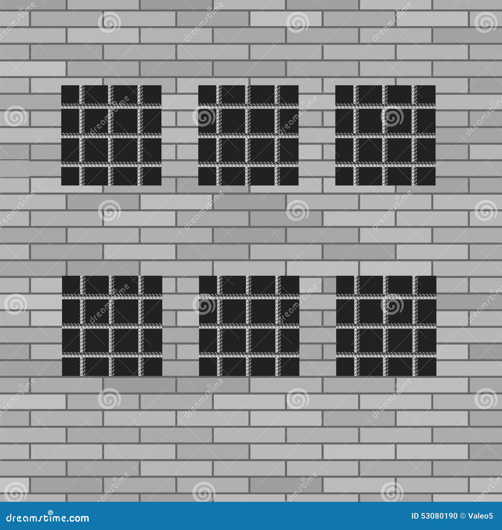 3D Prison Brick Royalty-Free Stock Photography | CartoonDealer.com ...
