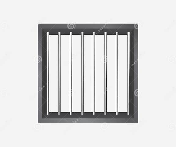 Prison grid vector stock vector. Illustration of iron - 108369212