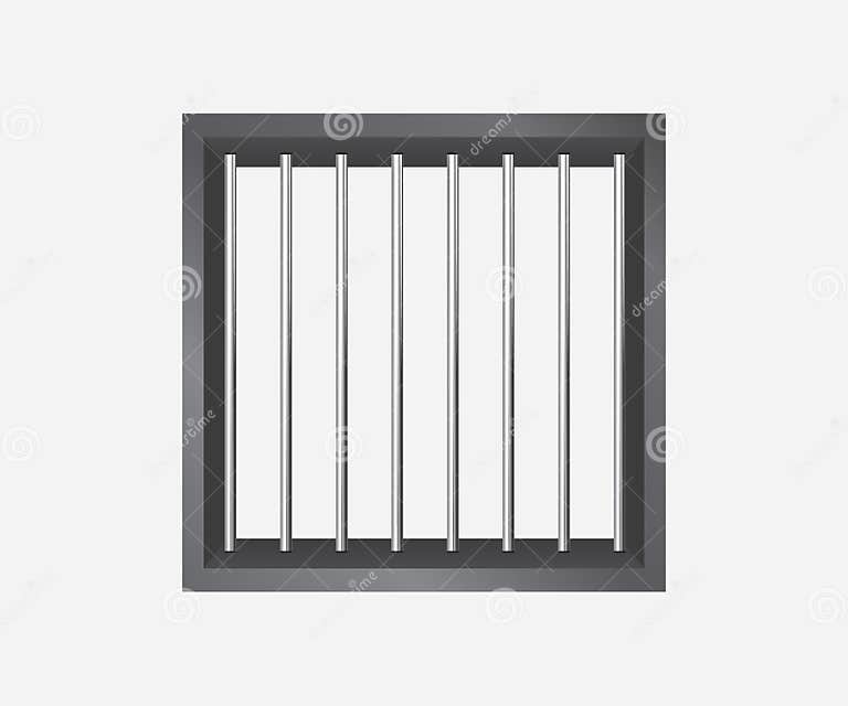 Prison grid vector stock vector. Illustration of iron - 108369212