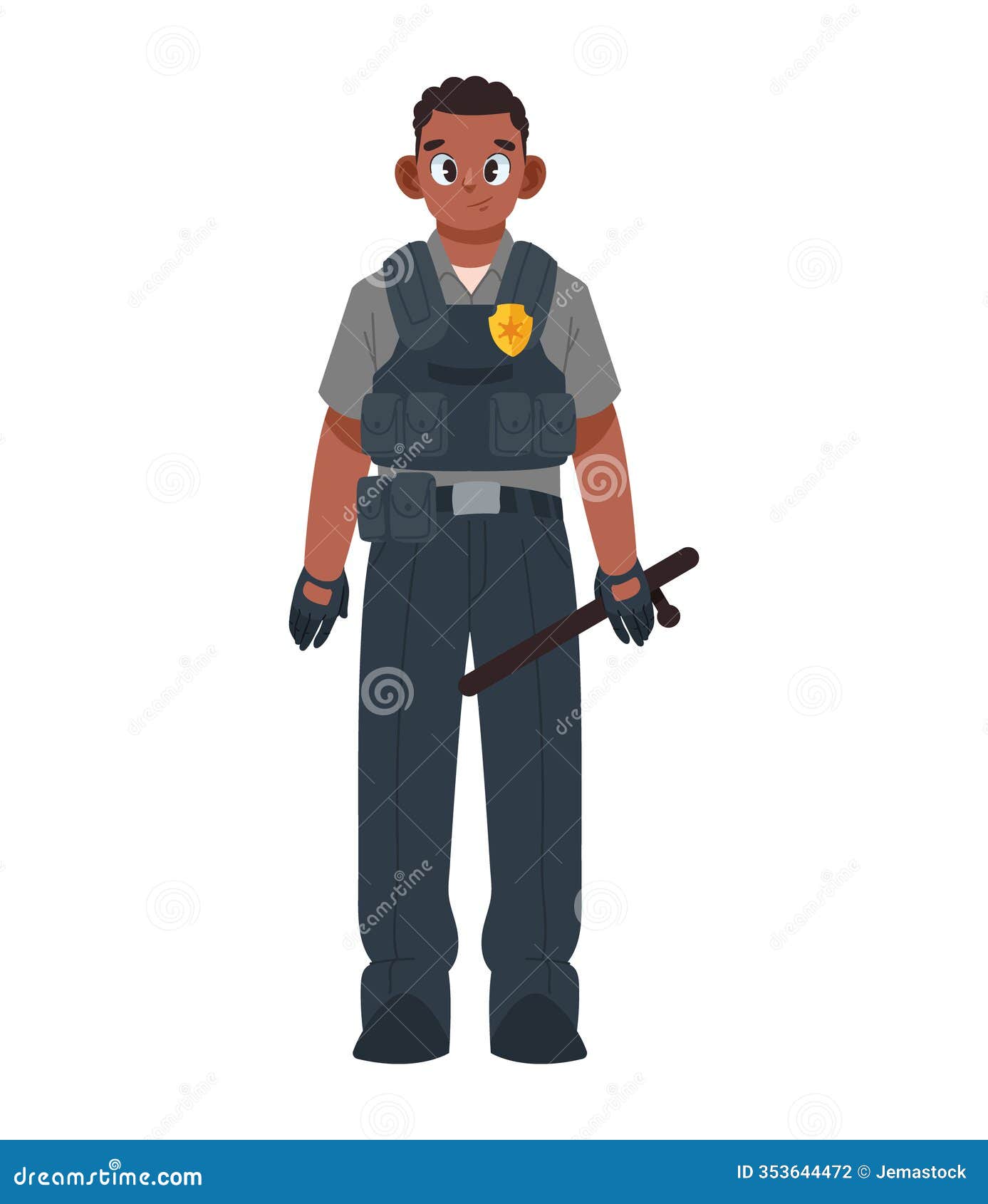 A Prison Guard Guards Prisoners In The Cells Of A Maximum Security ...