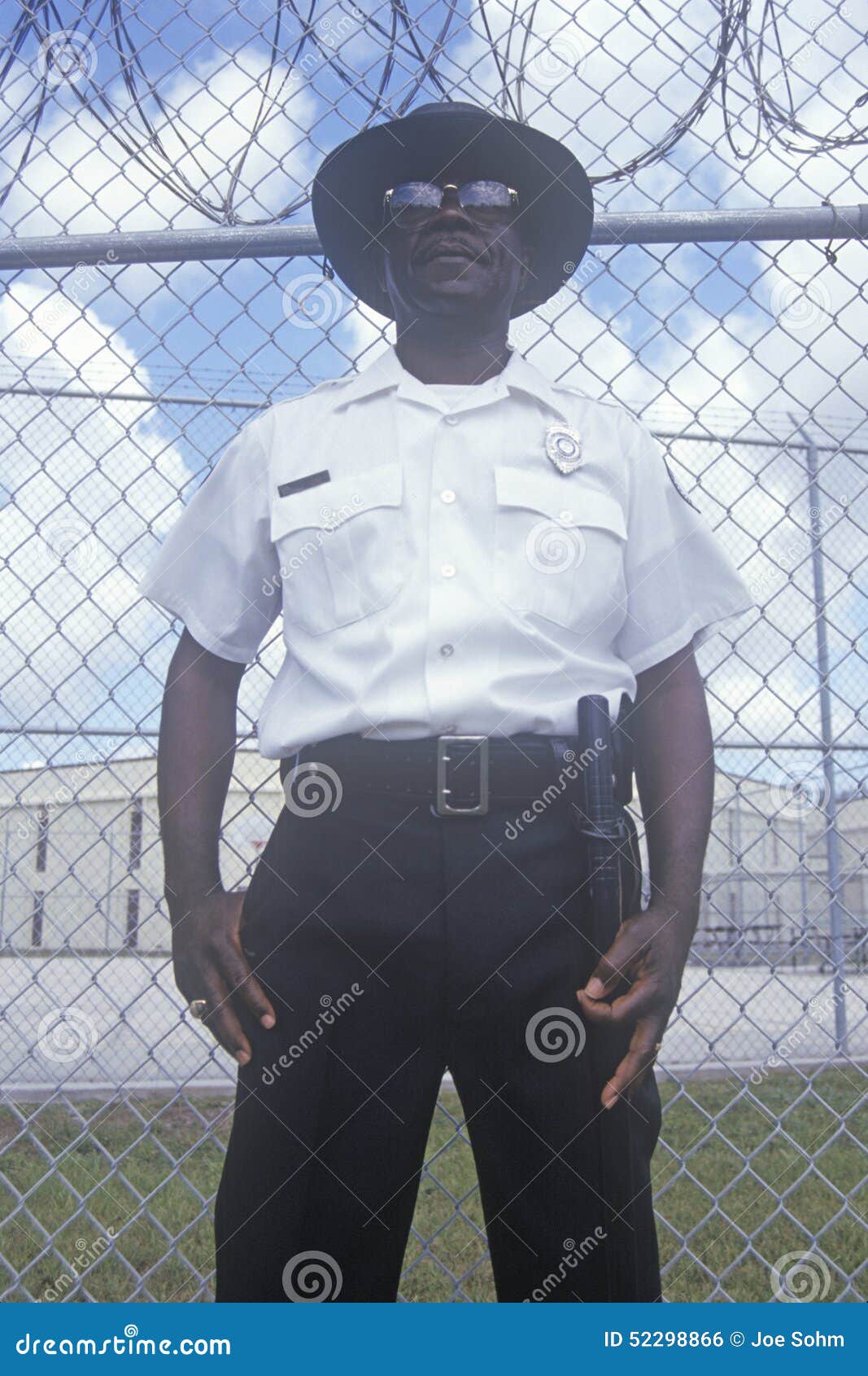 Prison Guard at Dade County Correctional Facility, FL Editorial Photo ...