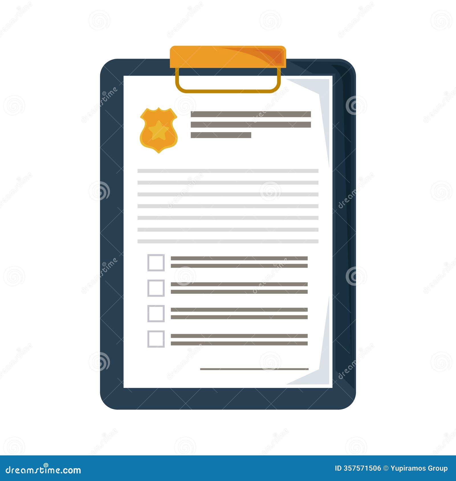 Prison Guard Baton Composition Royalty-Free Cartoon | CartoonDealer.com ...