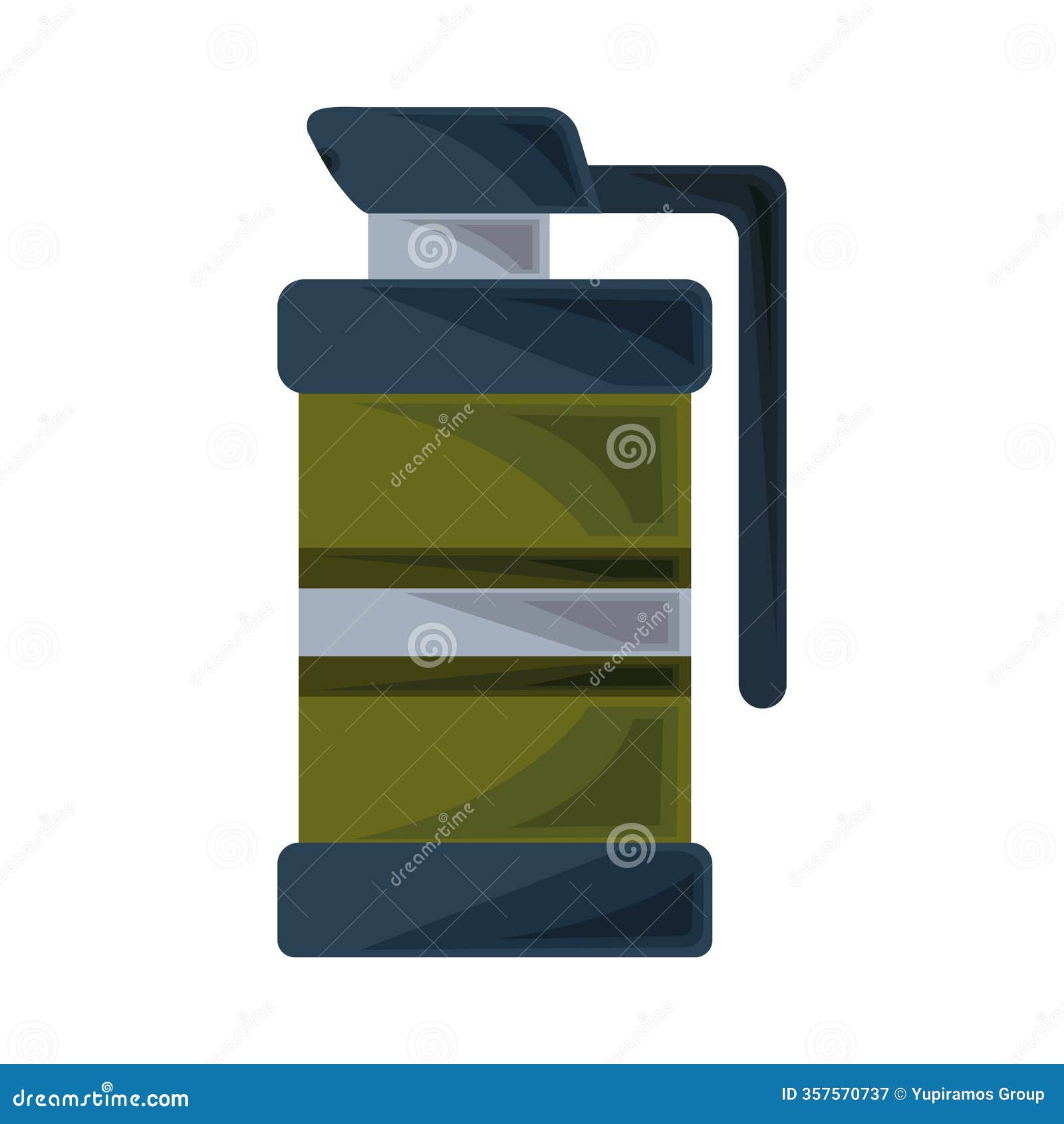 Prison Guard Baton Composition Royalty-Free Cartoon | CartoonDealer.com ...