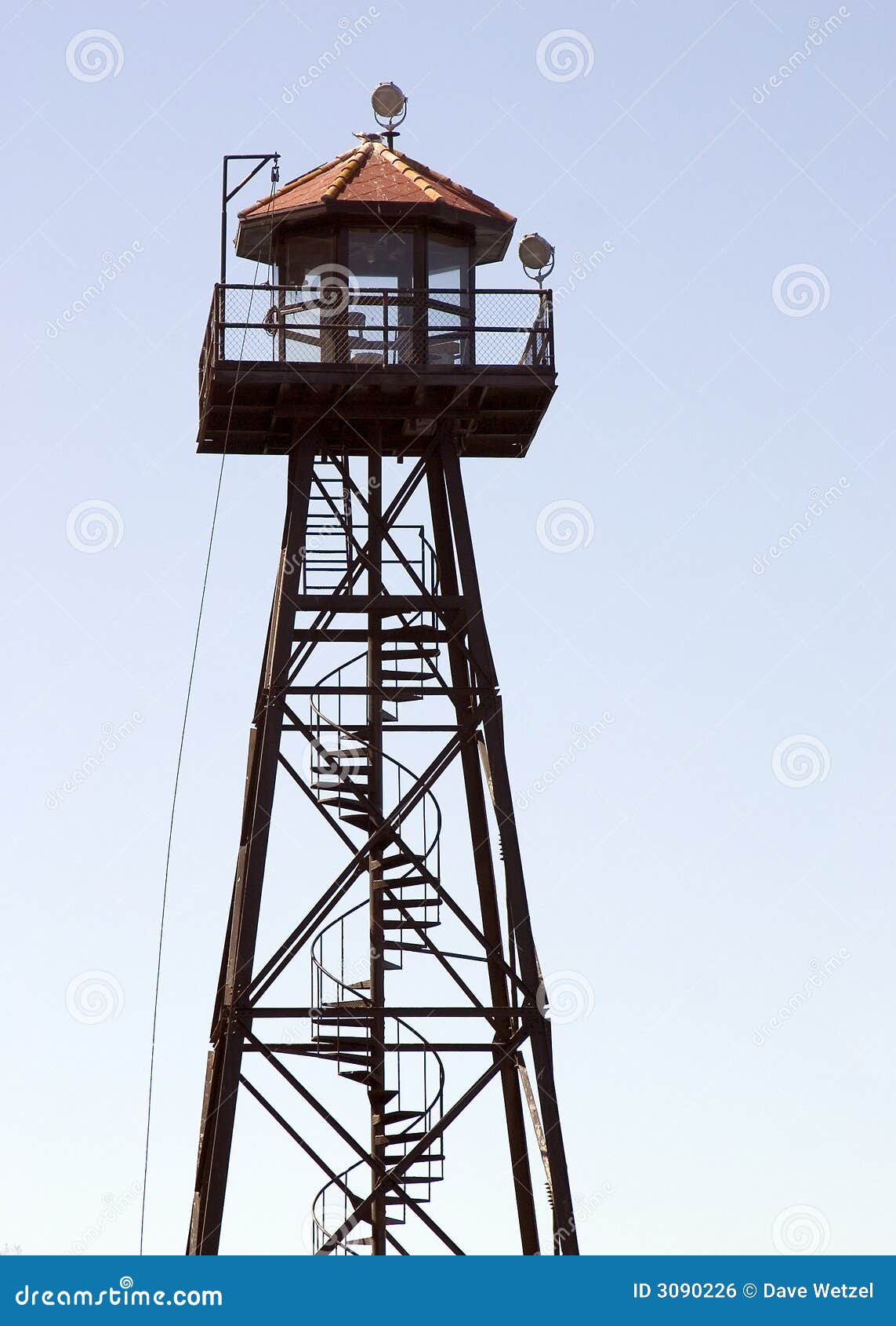 Prison Tower Silhouette