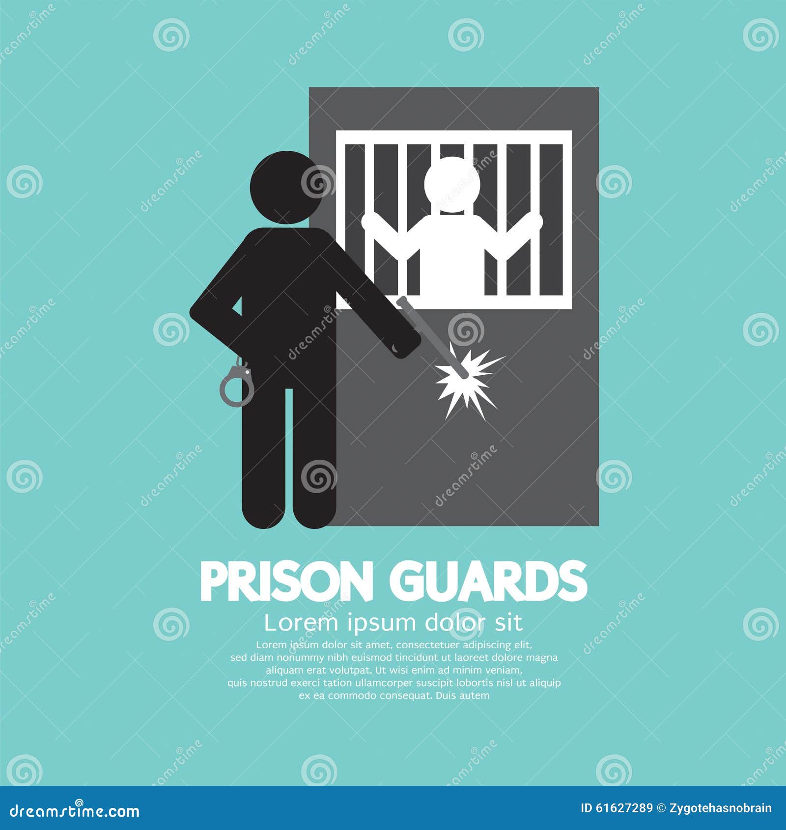 Use Guards Symbol Sign,Vector Illustration, Isolate On White Background ...