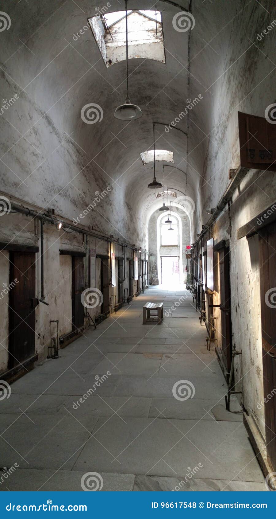 Prison hall stock photo. Image of philadelphia, prison - 96617548