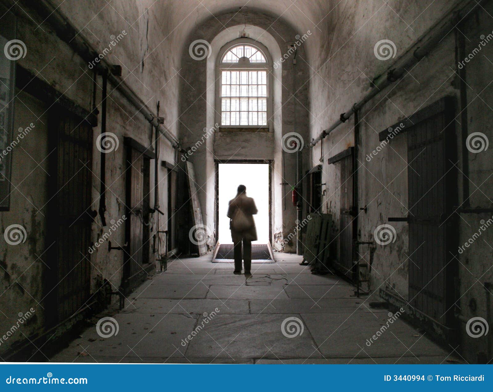 Hallway With Solitary Confinement Cells In Prison Hospital Royalty-Free ...