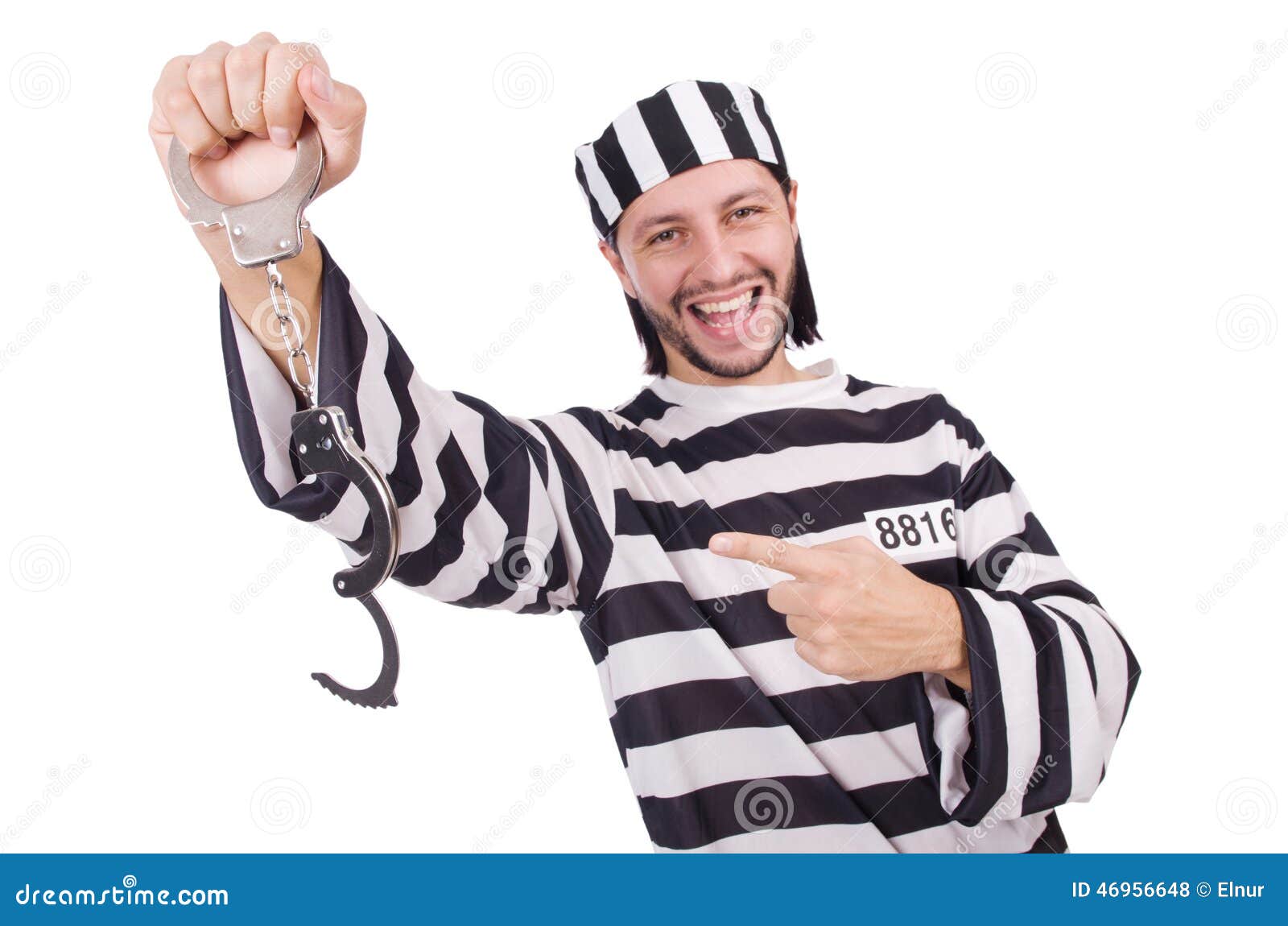 Prison inmate isolated stock photo. Image of crime, custody - 46956648