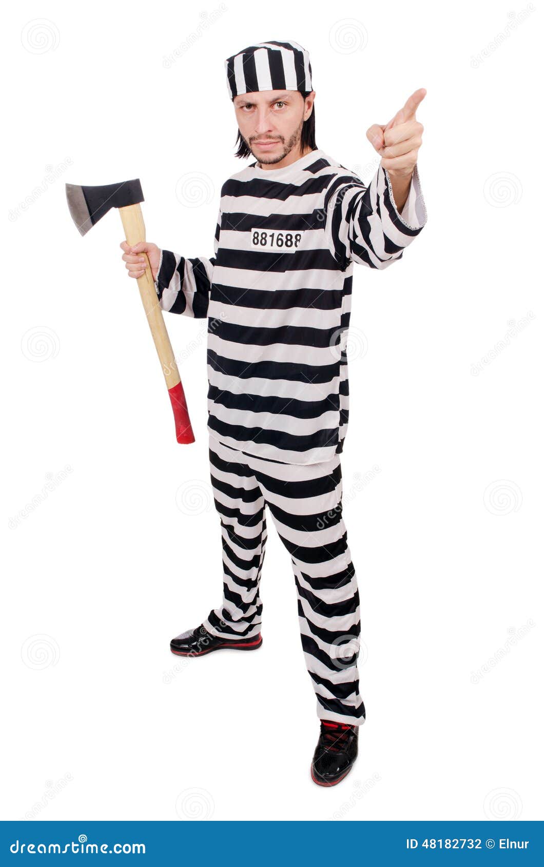 Prison inmate isolated stock photo. Image of jail, convict - 48182732