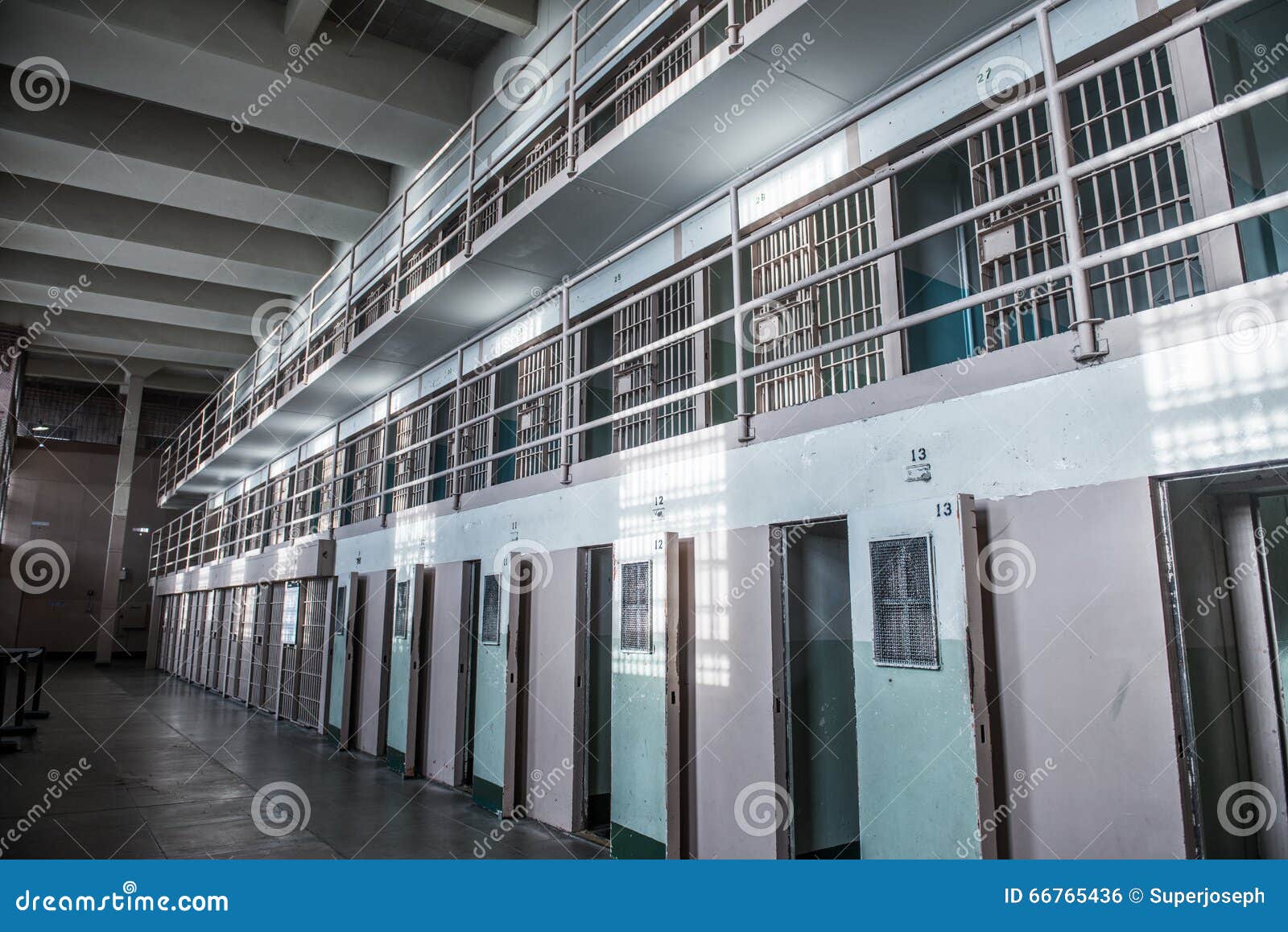 Prison inside stock photo. Image of california, cell - 66765436