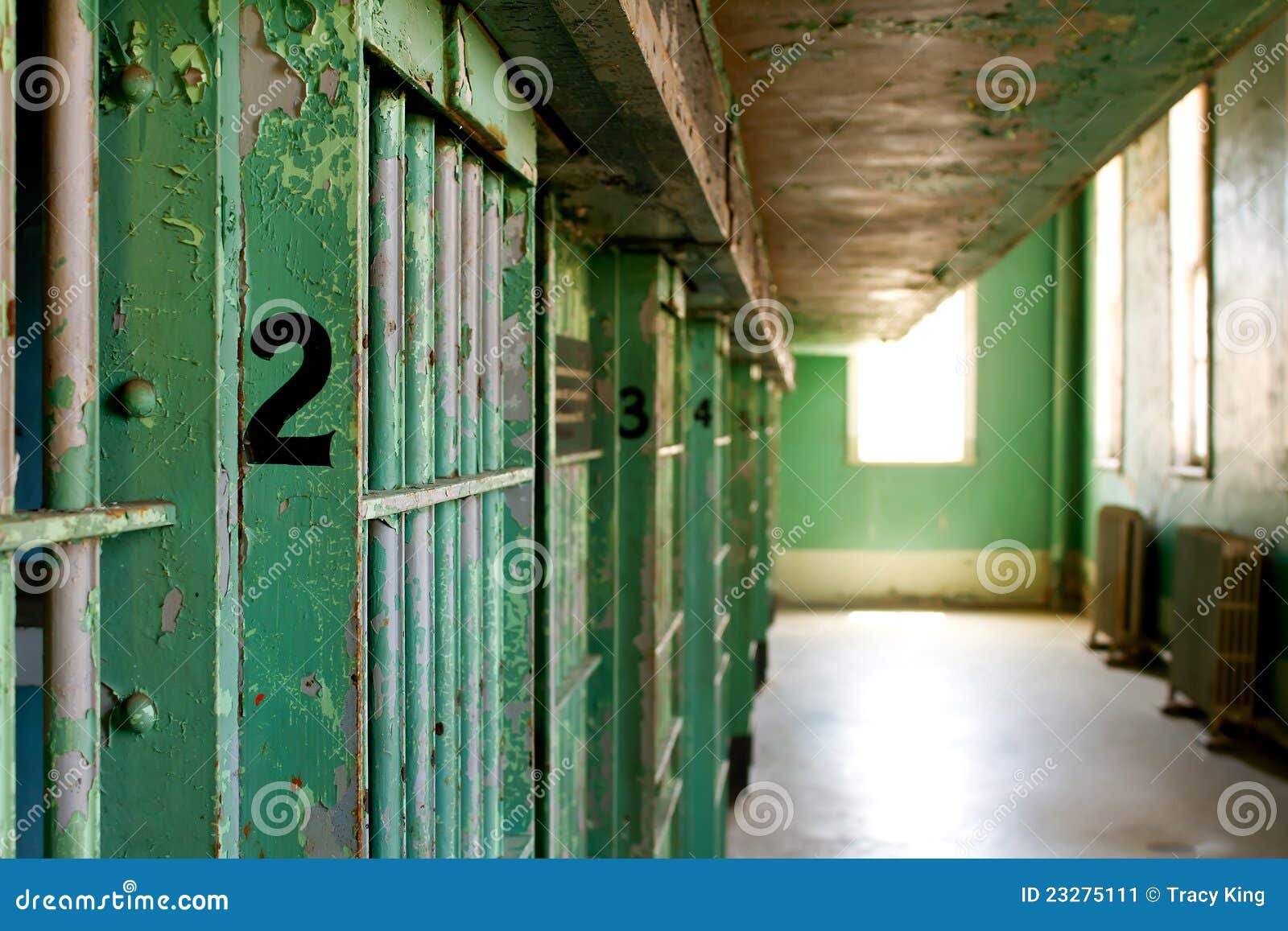 Prison jail cells stock image. Image of solitude, concept - 23275111