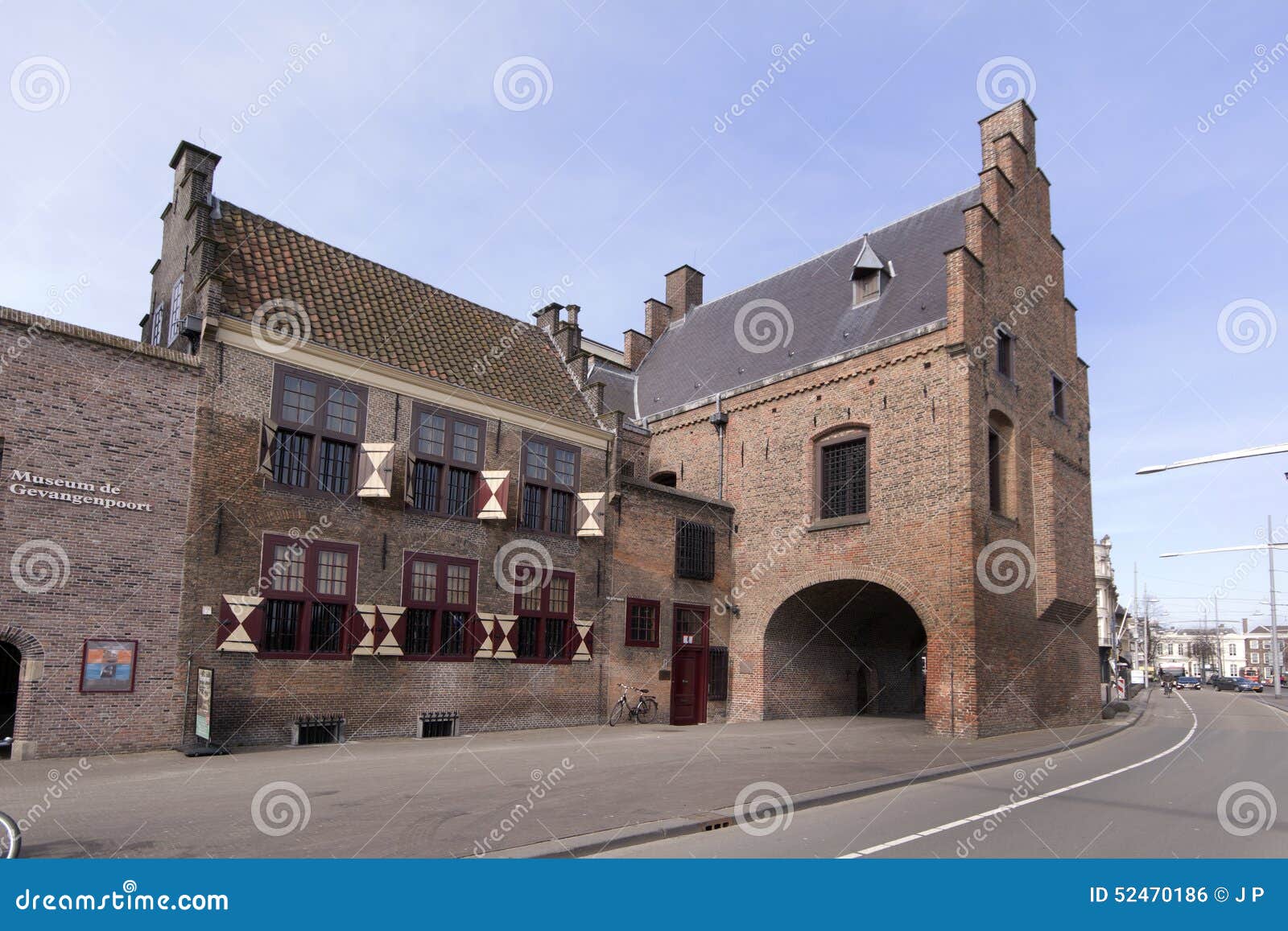 The Prison is a Medieval Prison in the Hague. Editorial Photo - Image ...