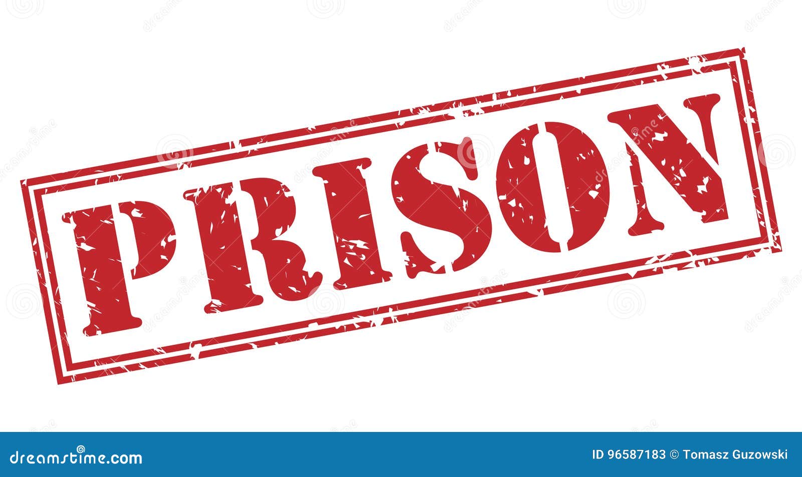 Prison red stamp stock illustration. Illustration of banner - 96587183