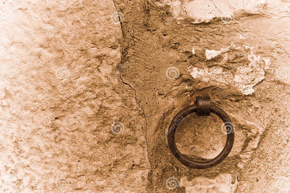 Prison ring stock image. Image of aged, blacksmith, ring - 31841373
