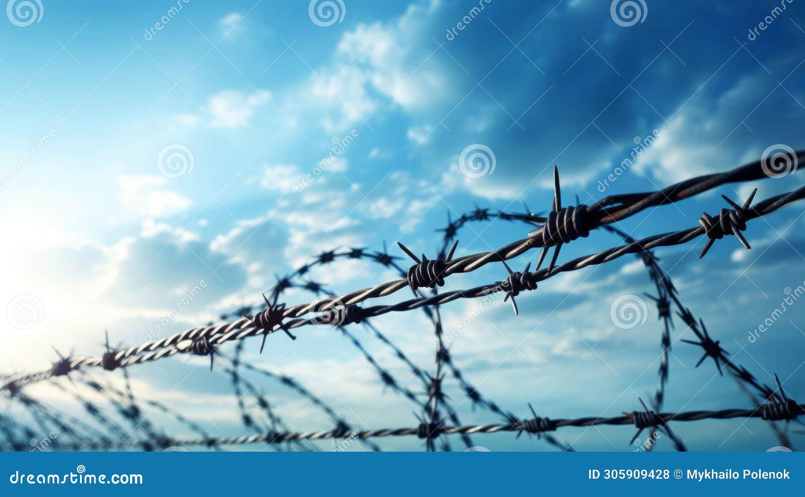 Prison Security Fences, Barriers, Wire Netting. Neural Network AI ...