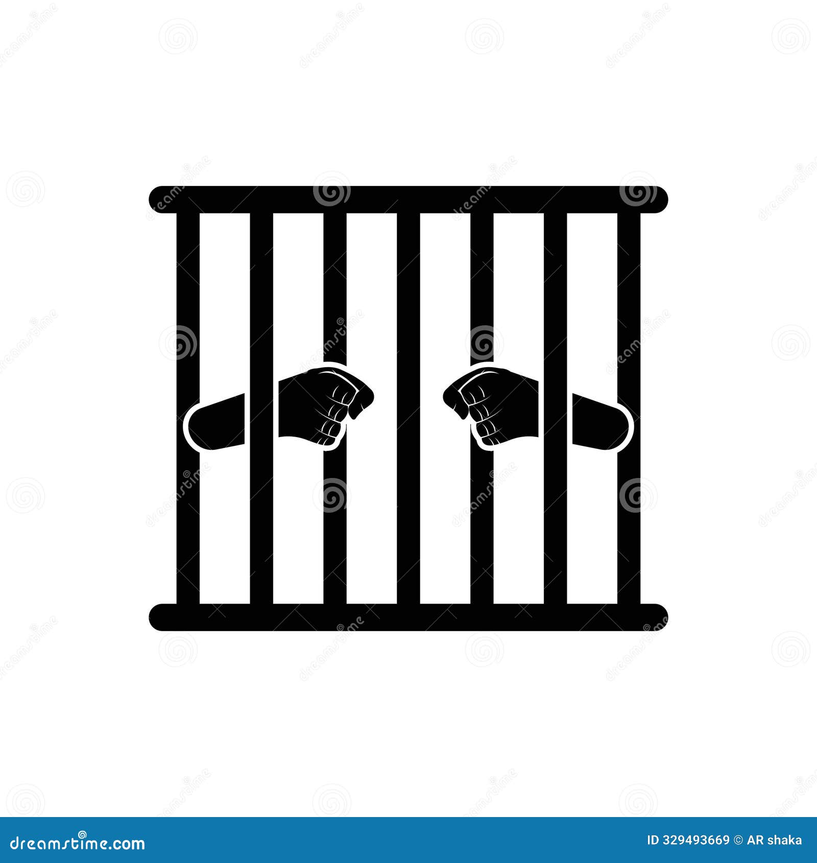 Prison or Prison Simple Icon,illustration Design Template Stock ...