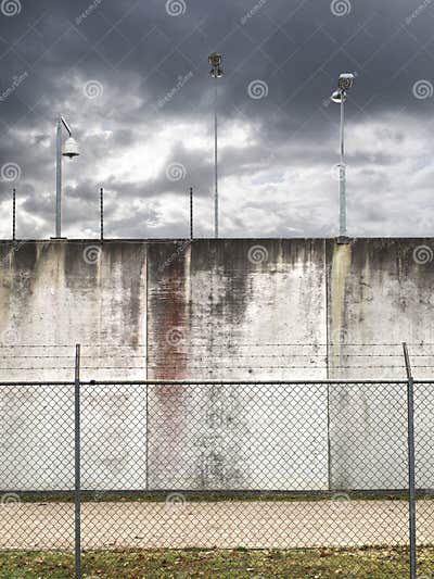 Prison wall stock photo. Image of closed, alone, jail - 23329398