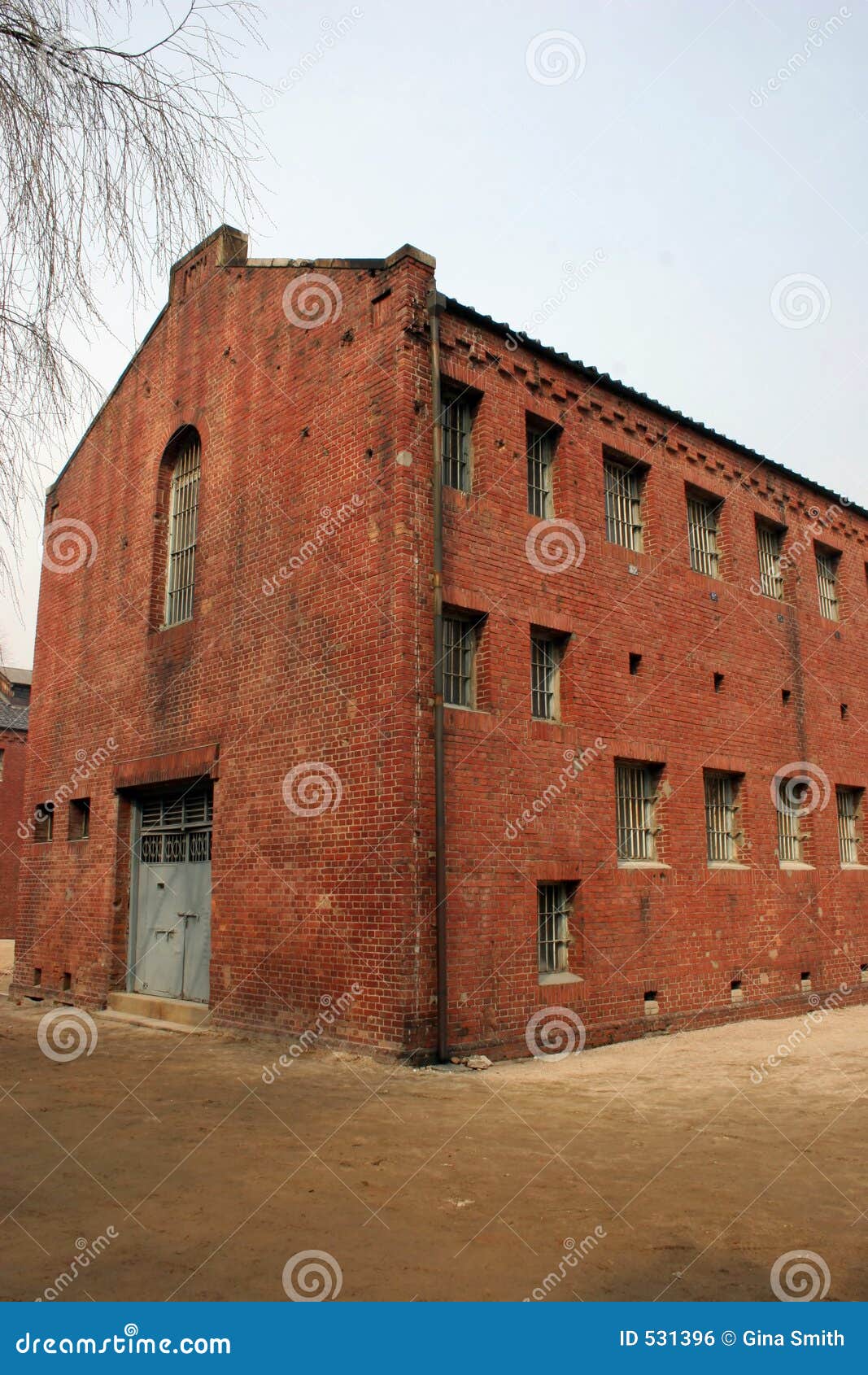 Prison walls stock photo. Image of cellblock, building - 531396