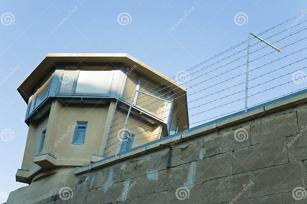 Prison watchtower stock photo. Image of guard, berlin - 8382970