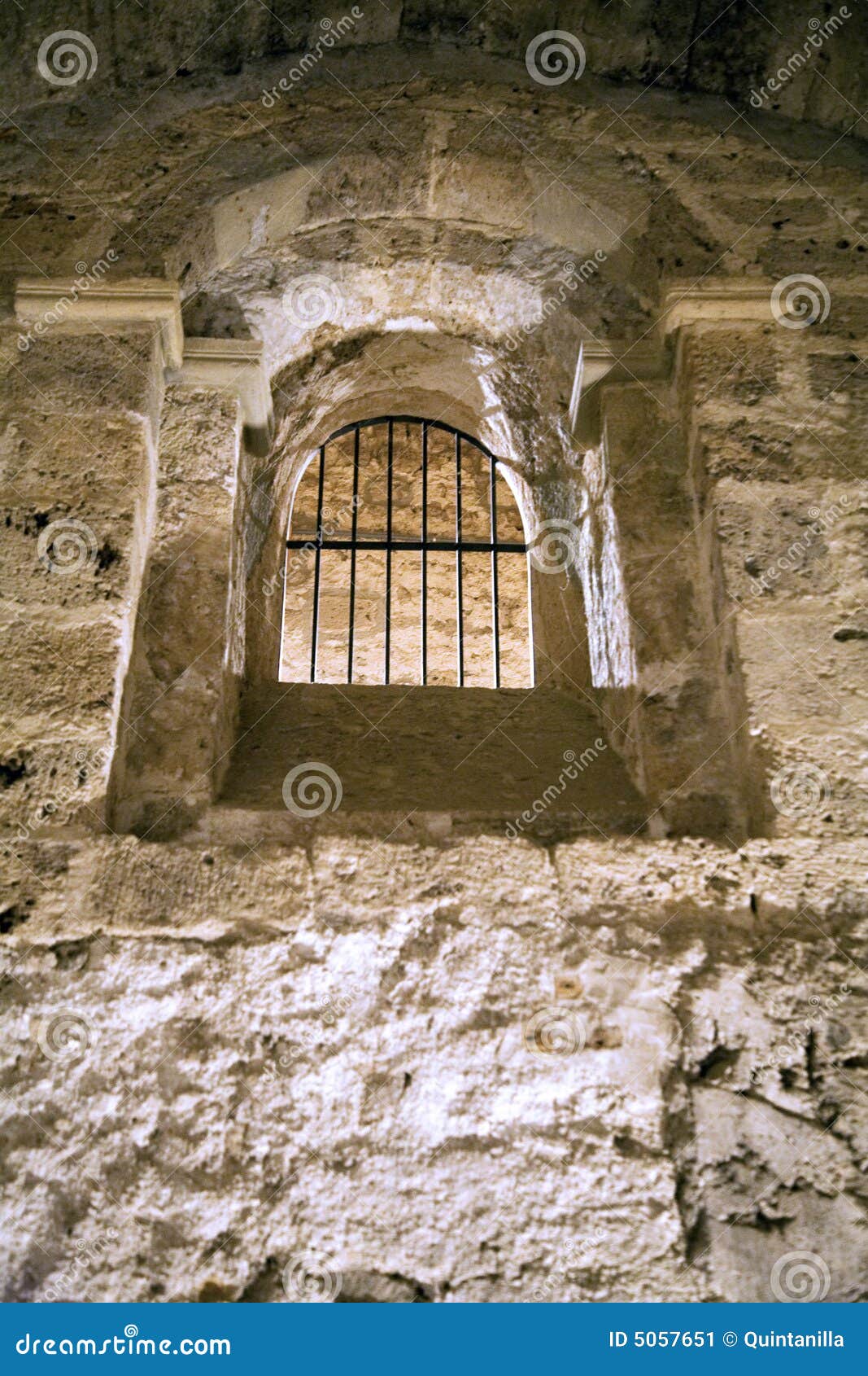 Prison window stock image. Image of cathedral, ancient - 5057651
