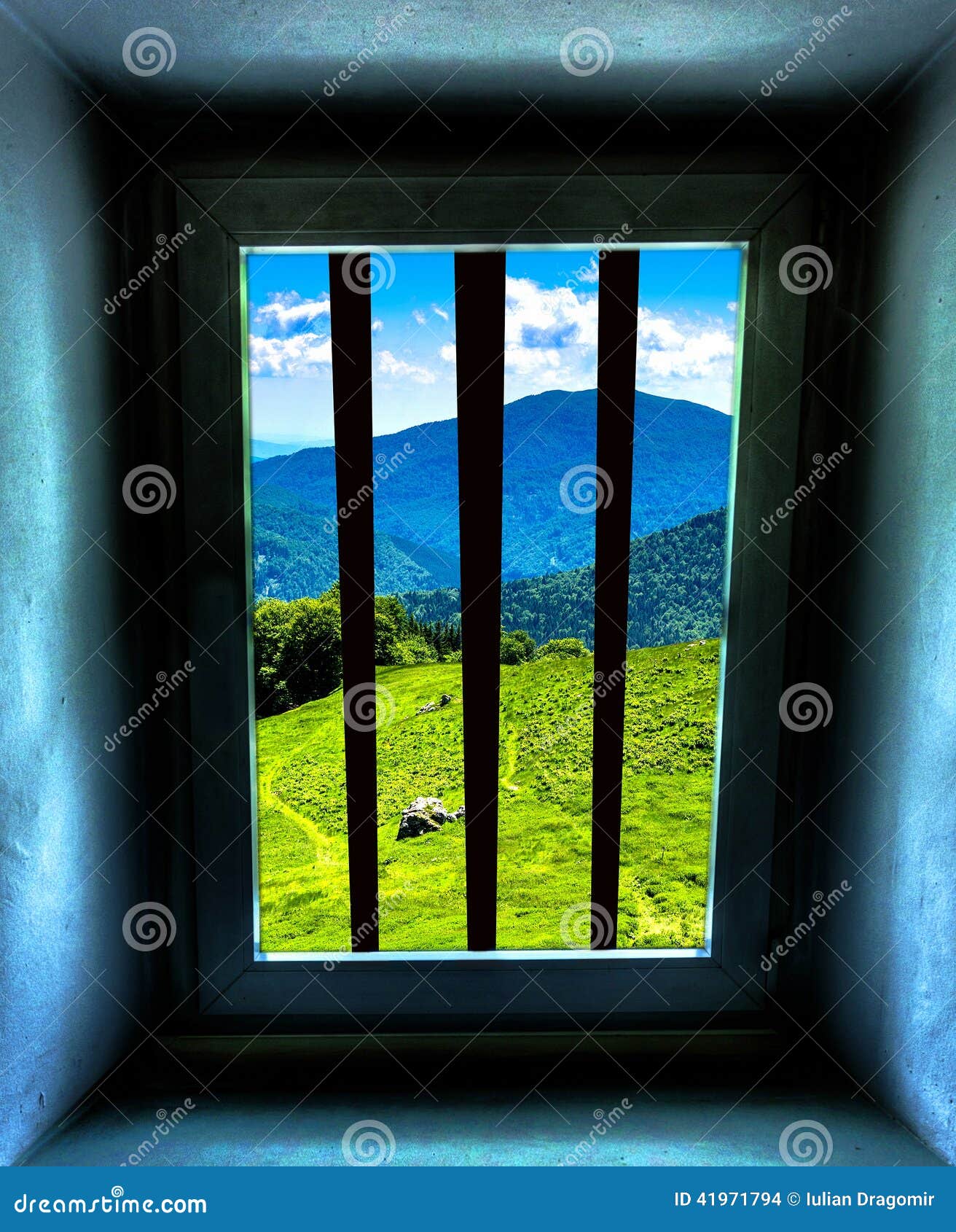 Prison stock photo. Image of imprisonment, bars, jail - 41971794