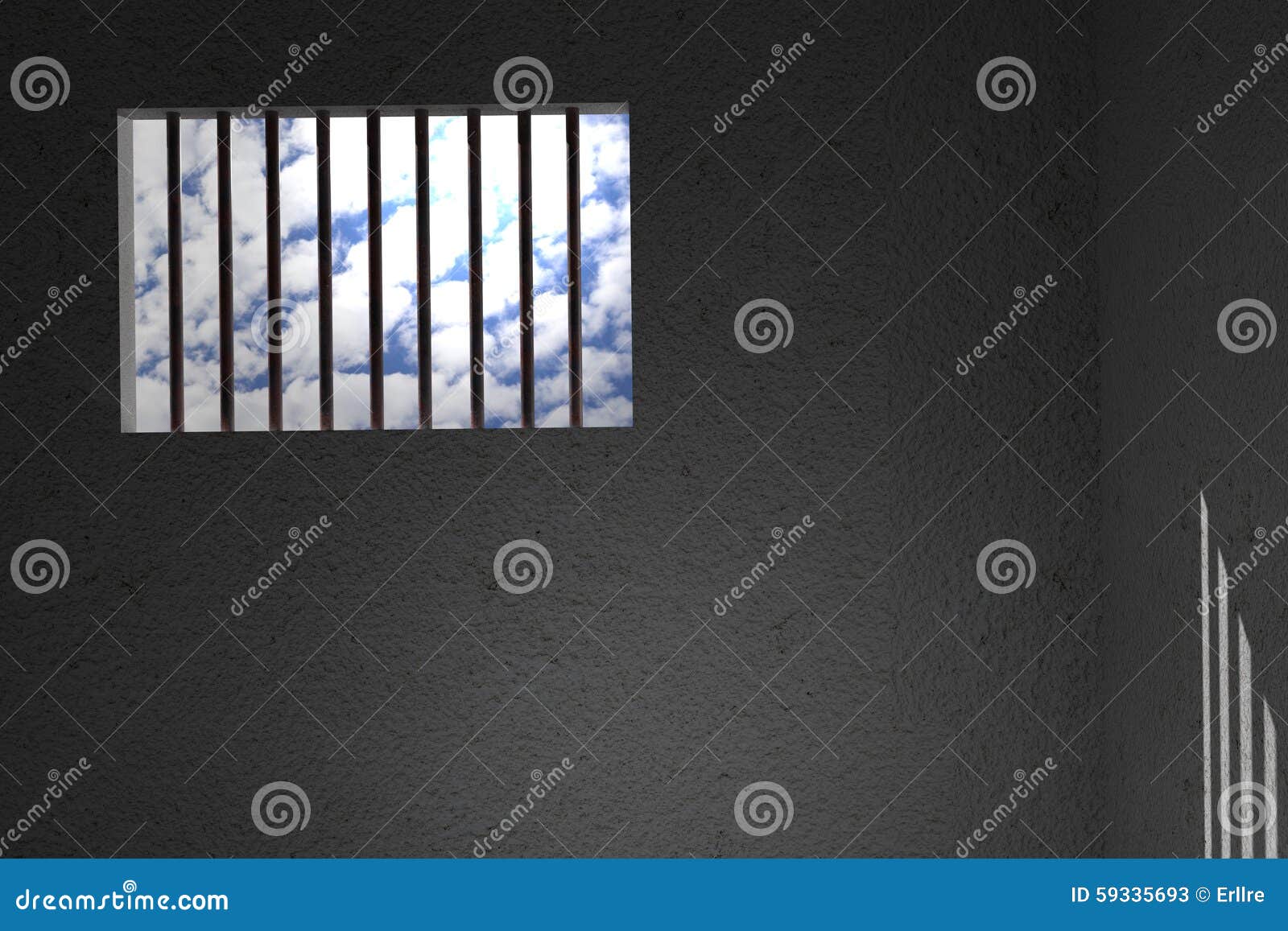 Prison window stock image. Image of lock, criminal, freedom - 59335693
