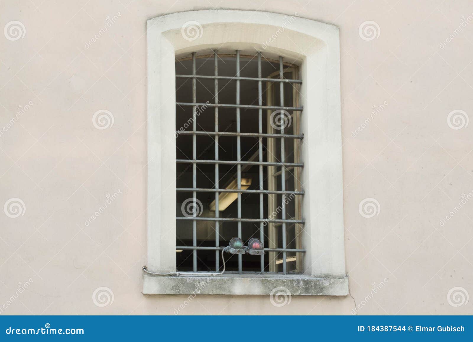 Prison Window from the Outside Stock Photo - Image of custody, arrest ...