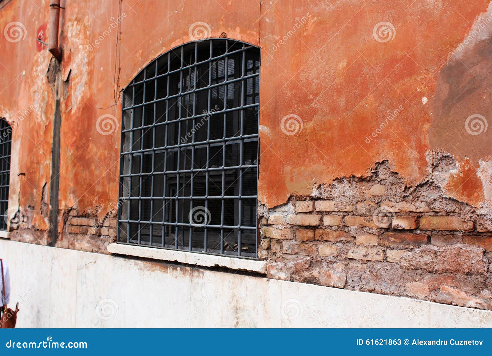 Prison window stock image. Image of metal, grid, contrasts - 61621863