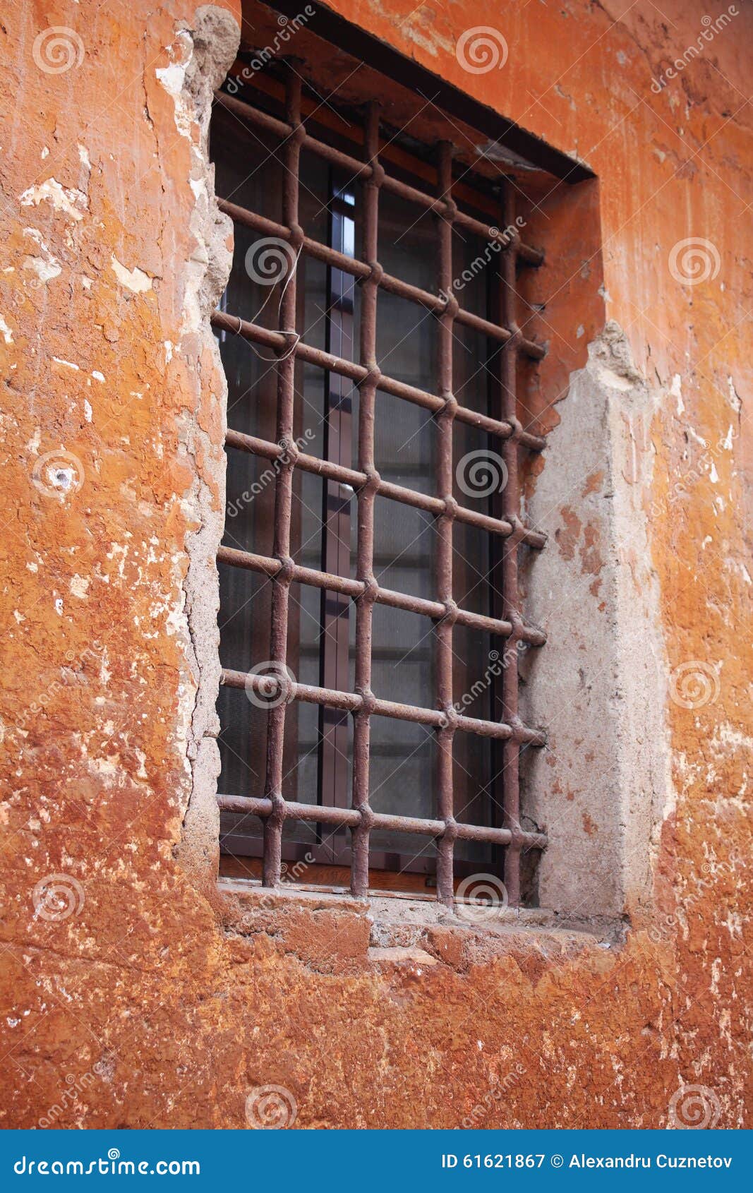 Prison window stock image. Image of prison, wall, natural - 61621867