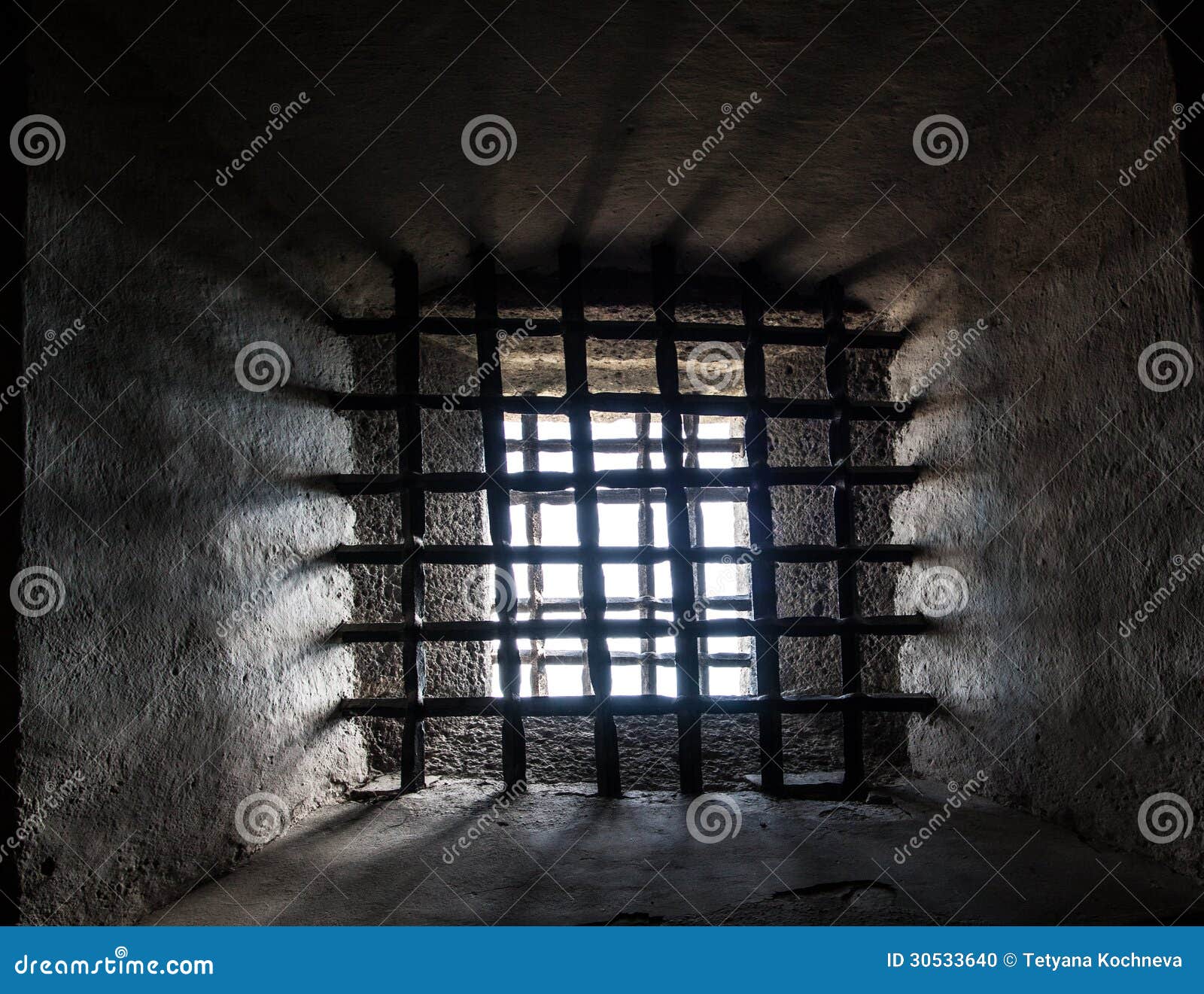 Prison window stock photo. Image of incarcerate, iron - 30533640