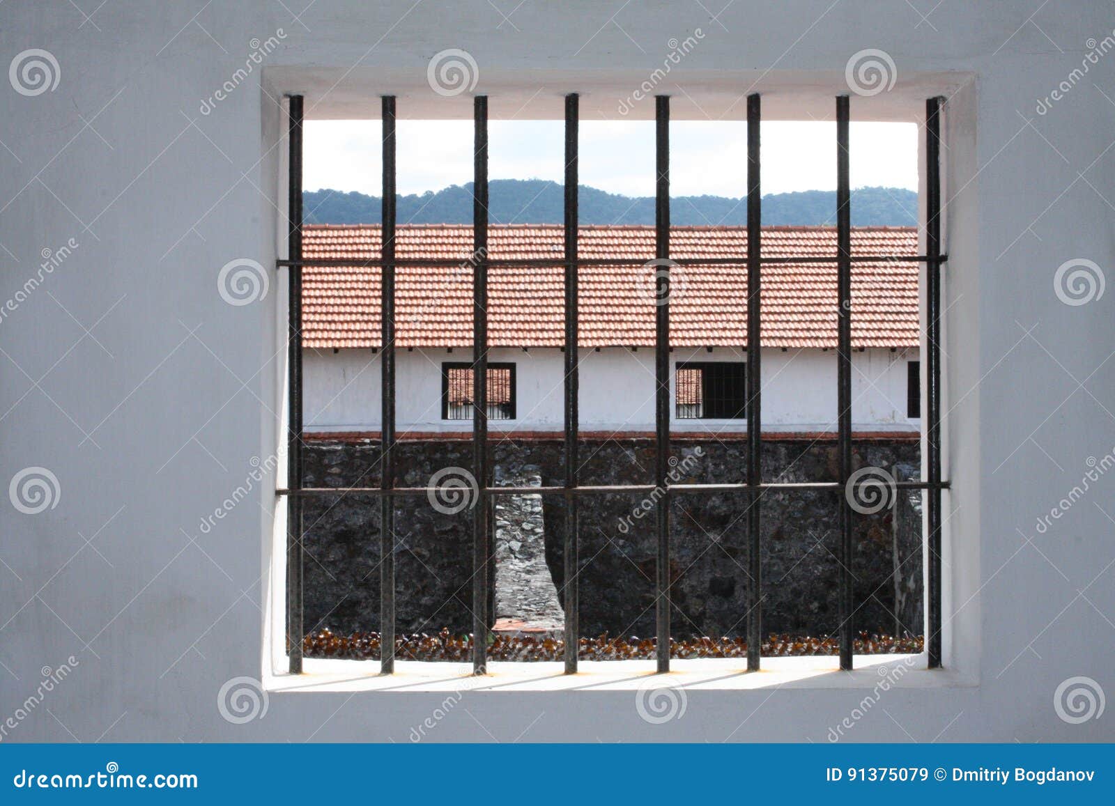 Prison window stock image. Image of memorial, window - 91375079