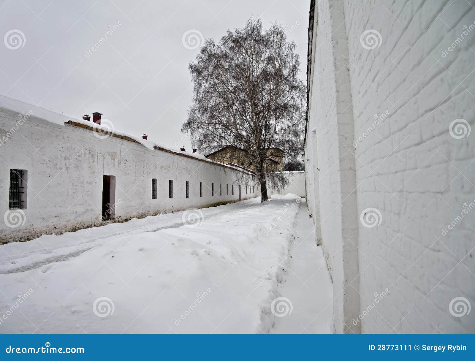 Prison yard. stock image. Image of justice, overcast - 28773111