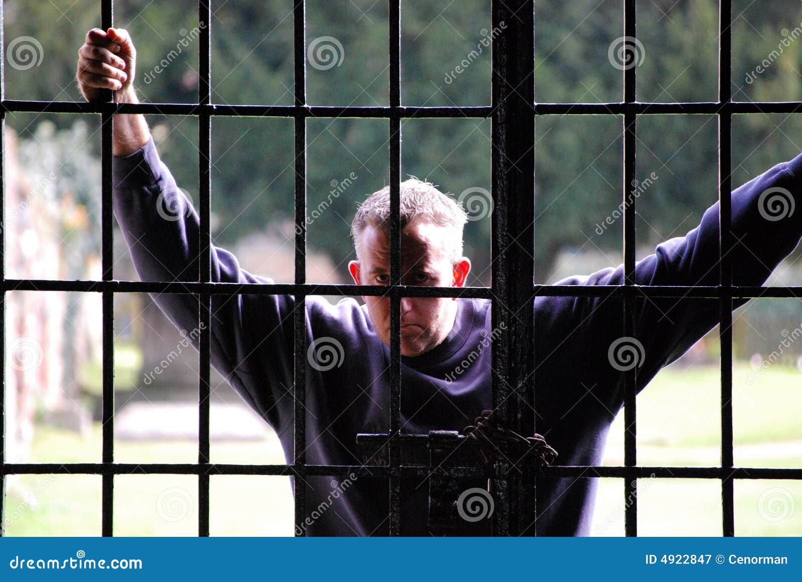 Prisoner stock image. Image of ruins, bars, prison, gates - 4922847